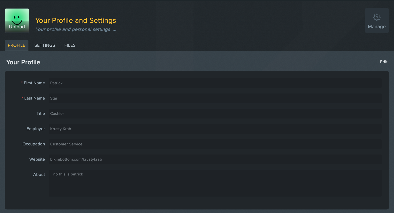 Creating and Editing your User Profile – SyncSketch